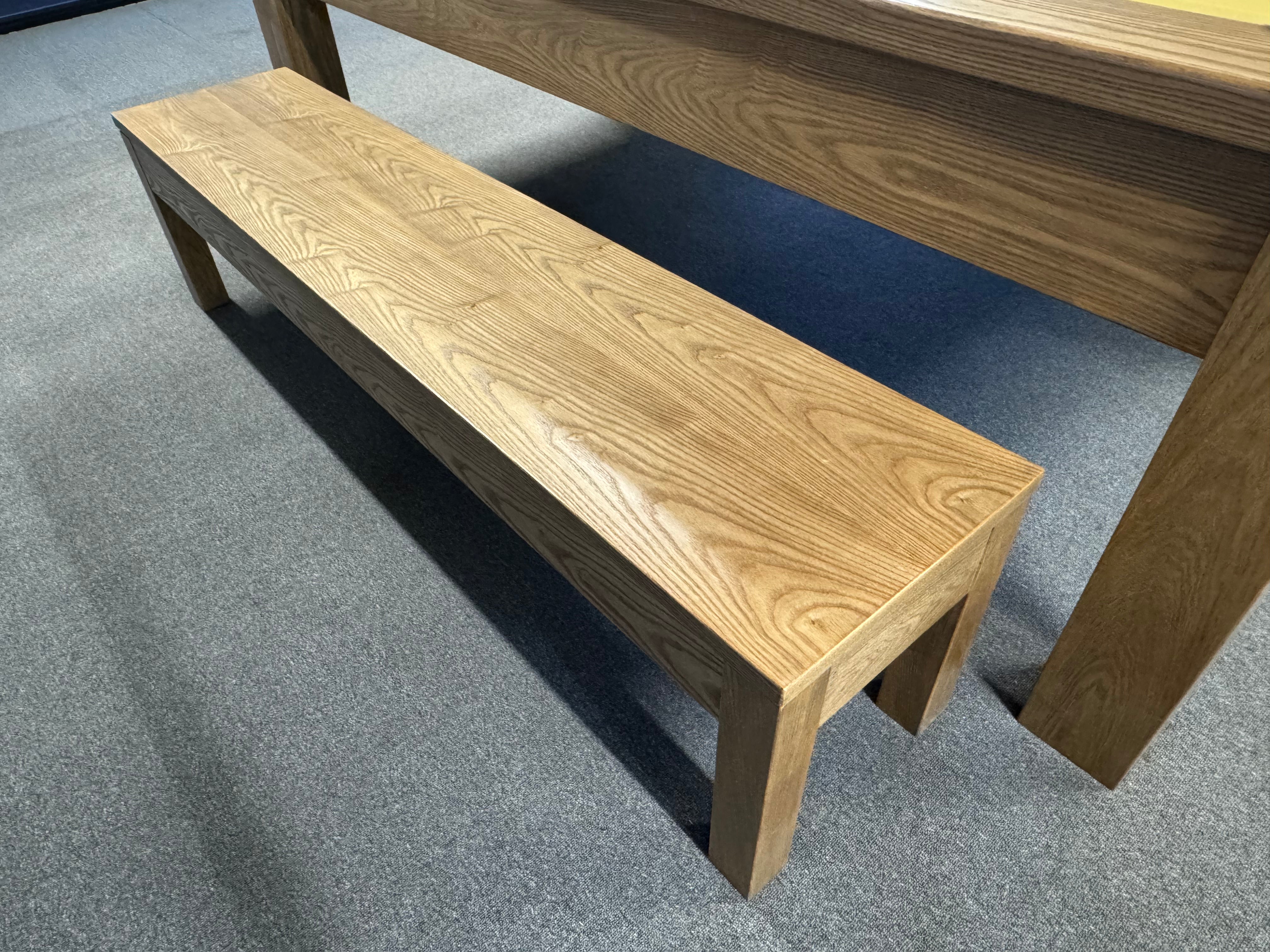 Taylor Dining Bench – Rustic or Natural Finish with Storage – The ...